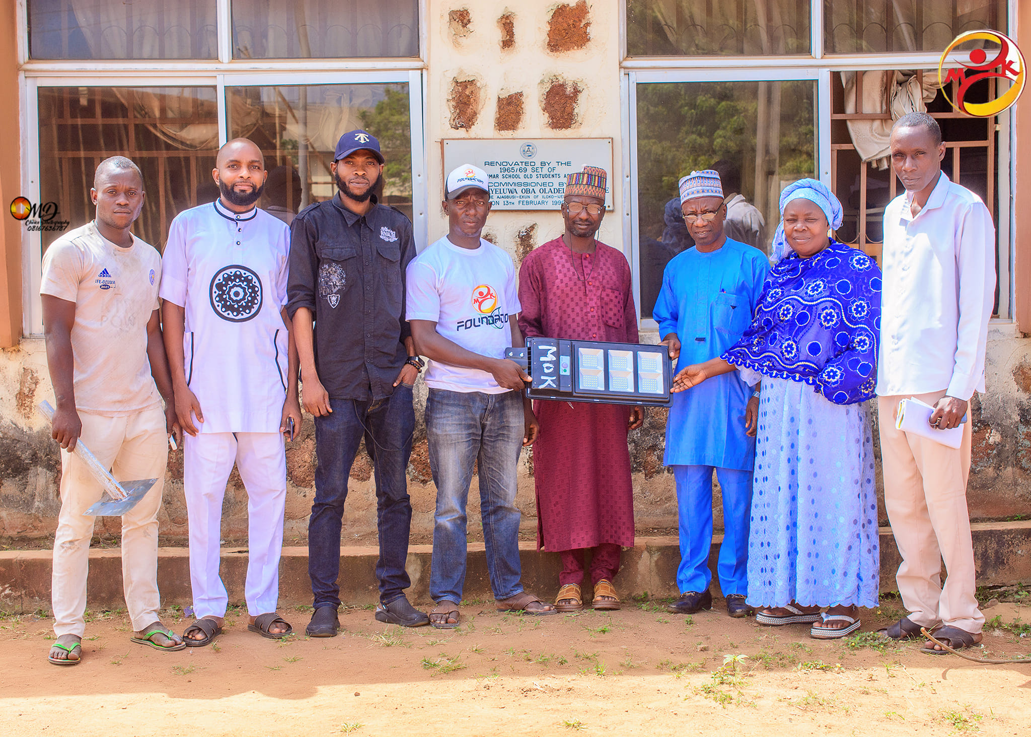 MOK Foundation Illuminates Offa with Additional Solar-powered ...