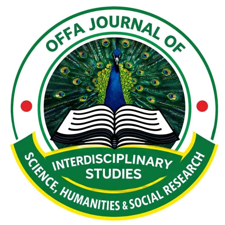 University of Offa Journal of Interdisciplinary Studies Calls For ...